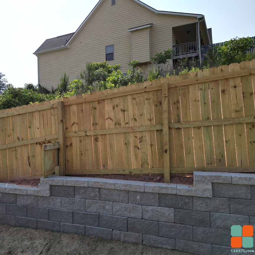 Modular Block Retaining Wall